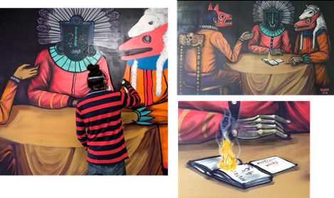 La estética de la protesta en el arte urbano: entre la política y el arte