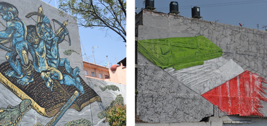 La estética de la protesta en el arte urbano: entre la política y el arte