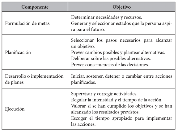 Funciones ejecutivas en el aprendizaje de estudiantes universitarios